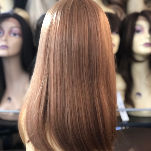 Accessories | Irish Copper Rust Baby Hair Prepluck Bob Lace Wig | Poshmark